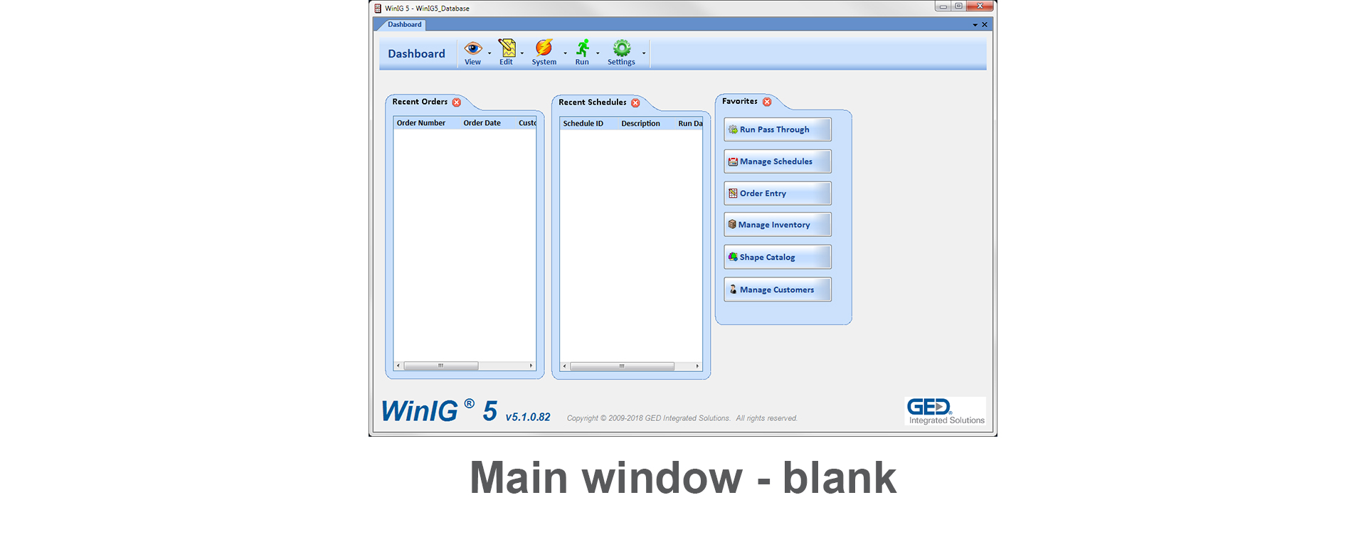 WinIG Glass Software