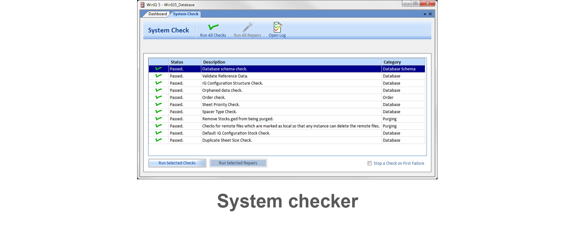 WinIG Glass Software
